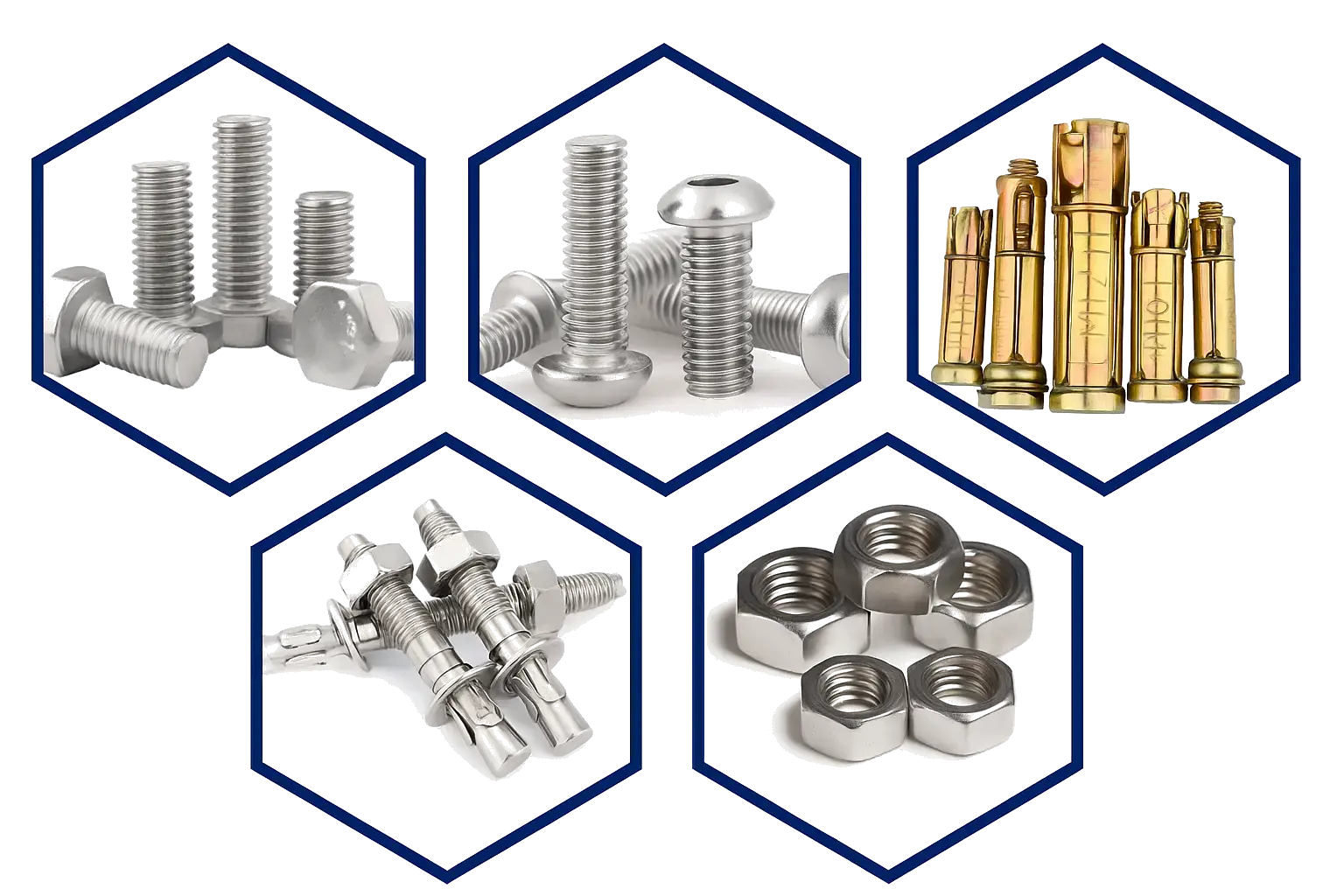 Fasteners Supplier in UAE | Bolts, Screws & Anchor Bolts