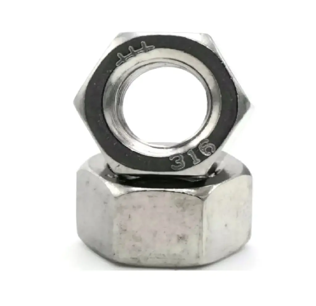 SS 316 Hex Nut – DIN 934 / ISO 4032 | Stainless Steel Nut UAE